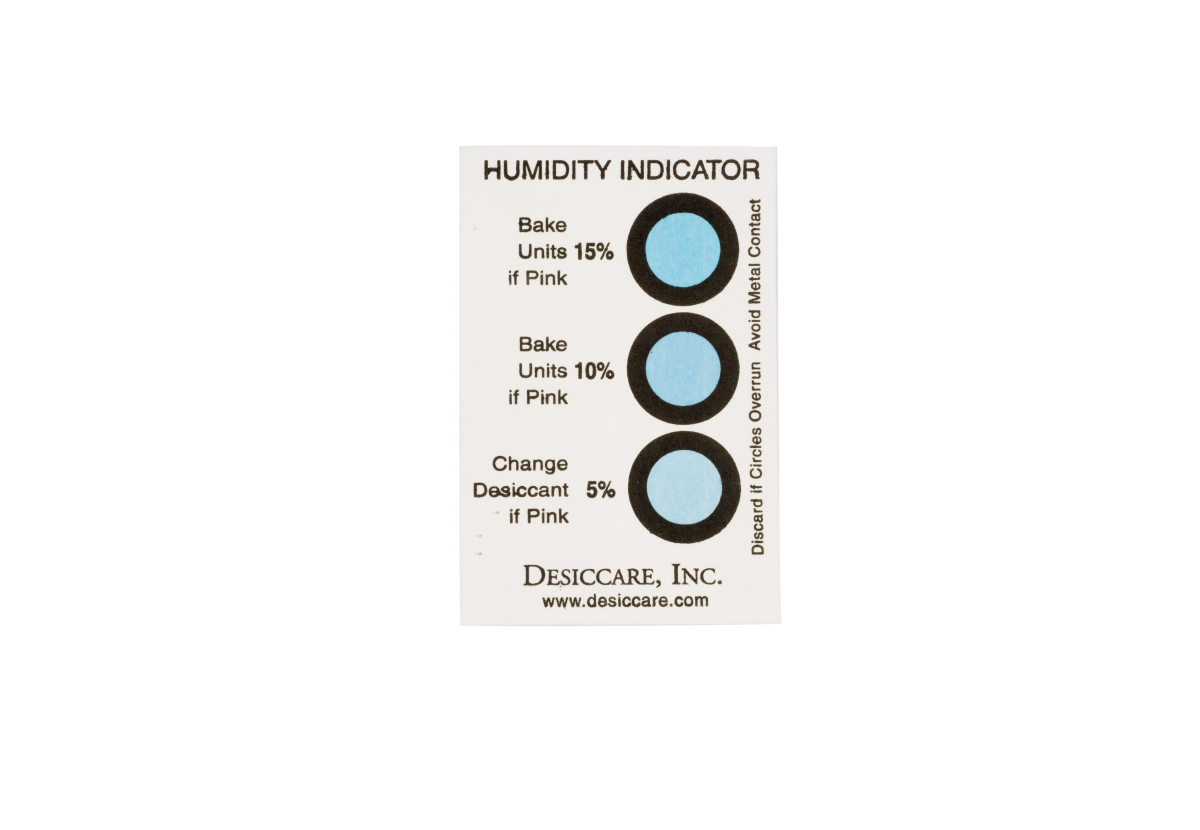 Humidity Indicator Cards 5,10,15 - Delta Adsorbents